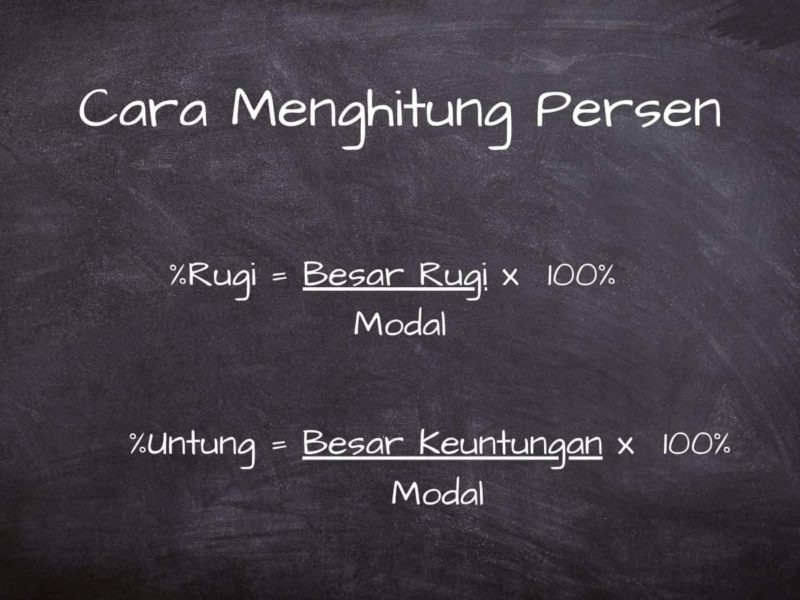 Cara Menghitung Persen dengan Rumus, Kalkulator, Excel, Spreadsheets