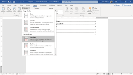 Cara Membuat Halaman di Microsoft Word - Best Seller Gramedia