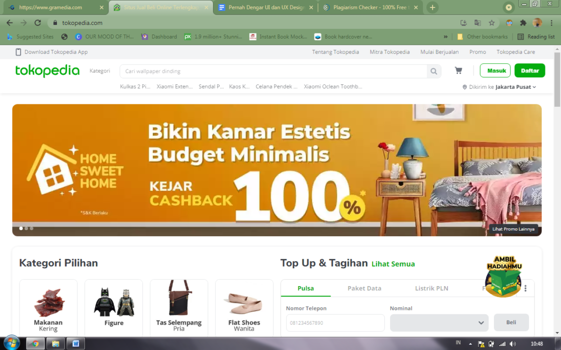 Perbedaan UI dan UX Design - Best Seller Gramedia
