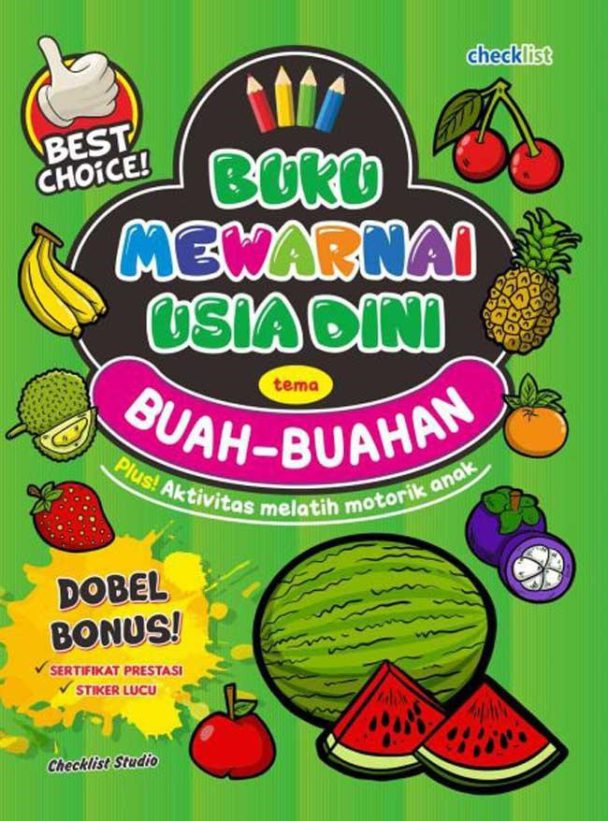 Rekomendasi Buku Mewarnai Anak Dari Gramedia