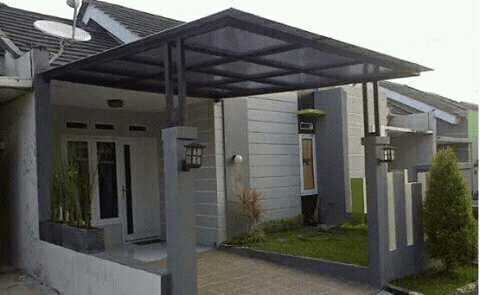 Desain Renovasi Rumah Subsidi Bagian Depan - Gramedia