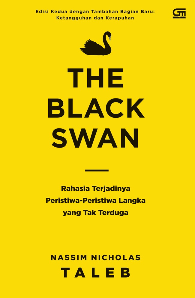 The Black Swan Karya Nassim Nicholas Taleb - Best Seller Gramedia