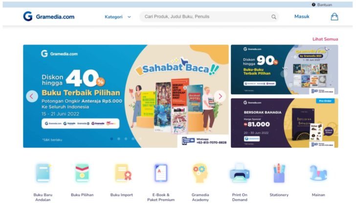 Cara Belanja Buku di Gramedia Online (Gramedia.com)