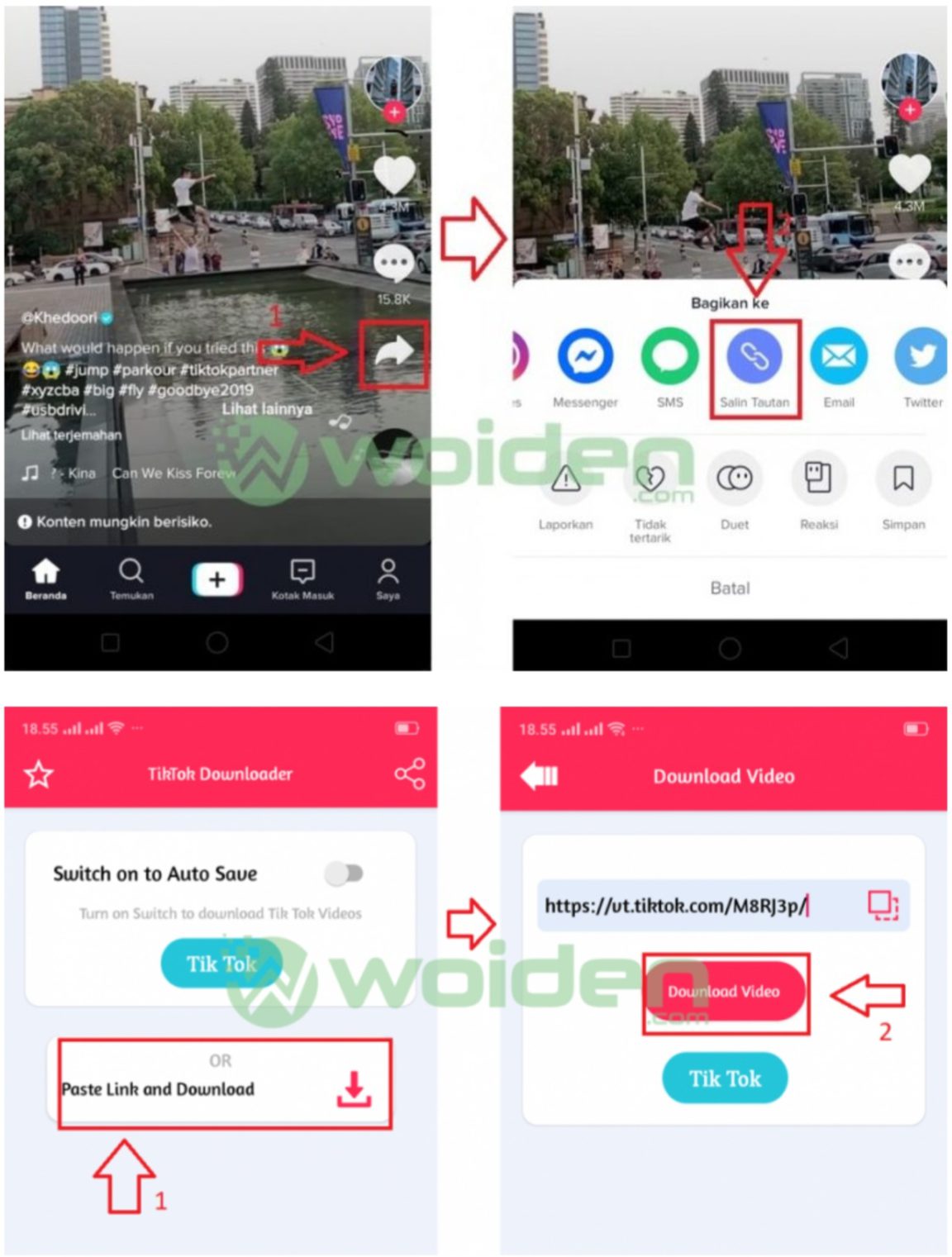 5 Cara Download Video TikTok Tanpa Watermark, Tanpa Aplikasi!