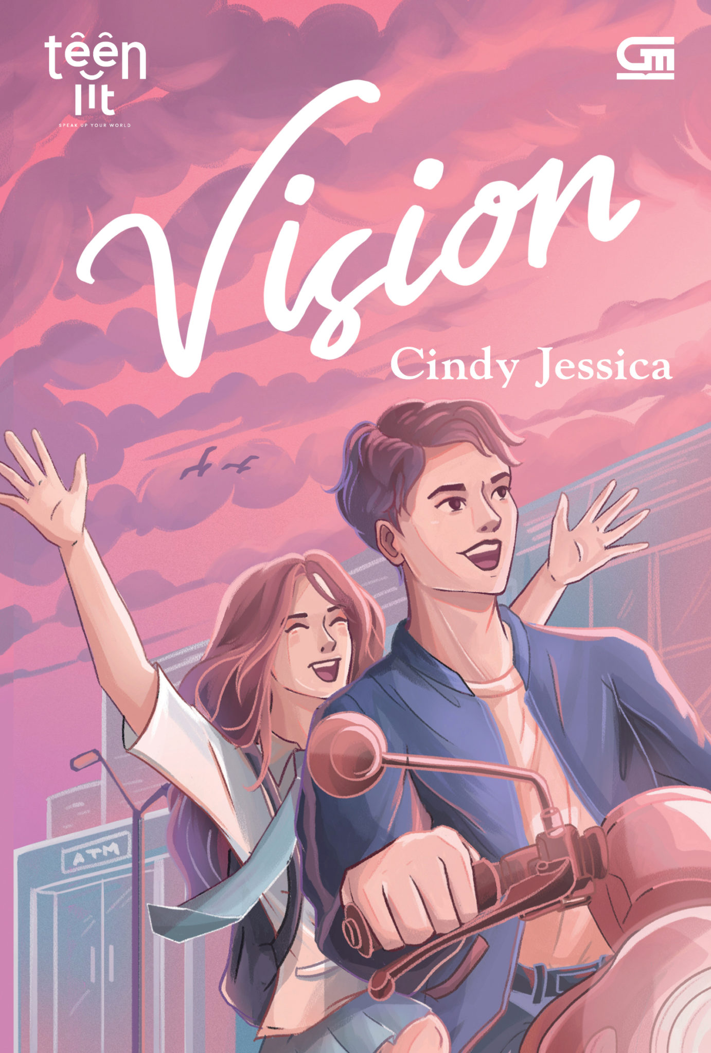 Review Novel TeenLit: Vision Karya Cindy Jessica - Best Seller Gramedia