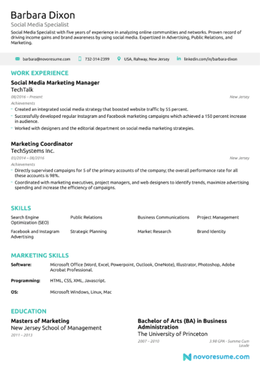 7+ Contoh CV ATS yang Patut Dicontoh! - Best Seller Gramedia