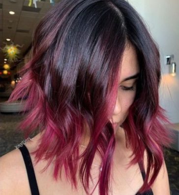 10 Rekomendasi Warna Rambut Ombre Pendek Sesuai Kepribadian
