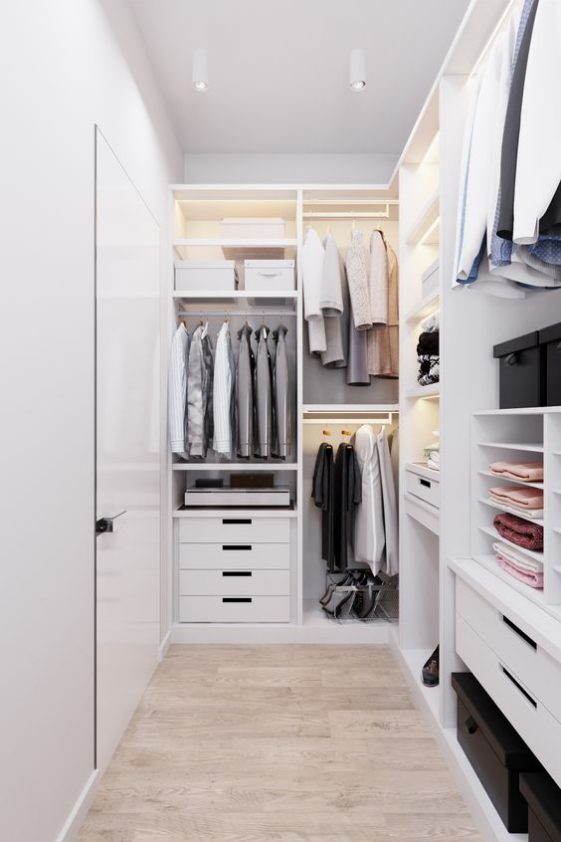14 Desain Lemari Pakaian Minimalis Modern dan Konsepnya