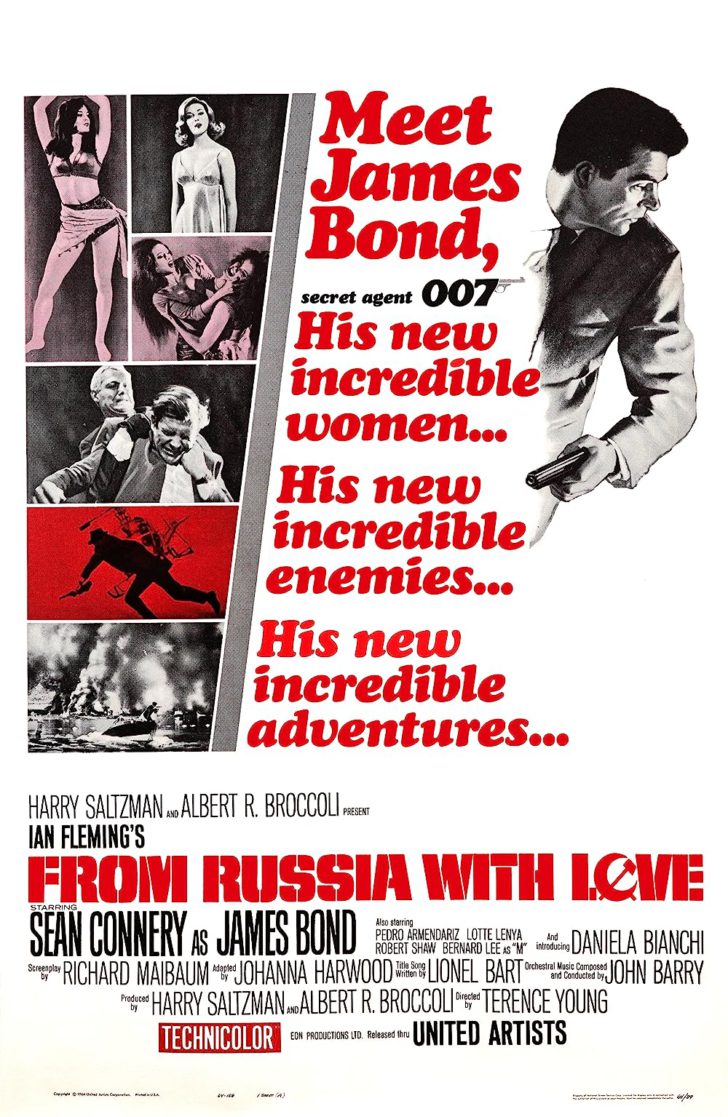 25 Urutan Film James Bond Dari Yang Terlawas Hingga Terbaru!