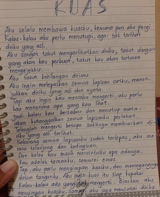 Mengenal Jenis-Jenis Tulisan Tangan dan Karakteristiknya